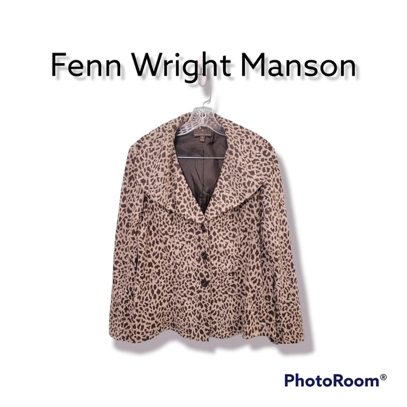 Fenn Wright Manson | Jackets & Coats | Fenn Wright Manson Leopard Print ...